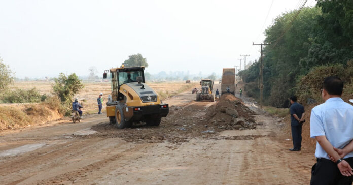 Bokeo-Xayabouly Road Project Reaches 30 Percent Completion - Laotian Times