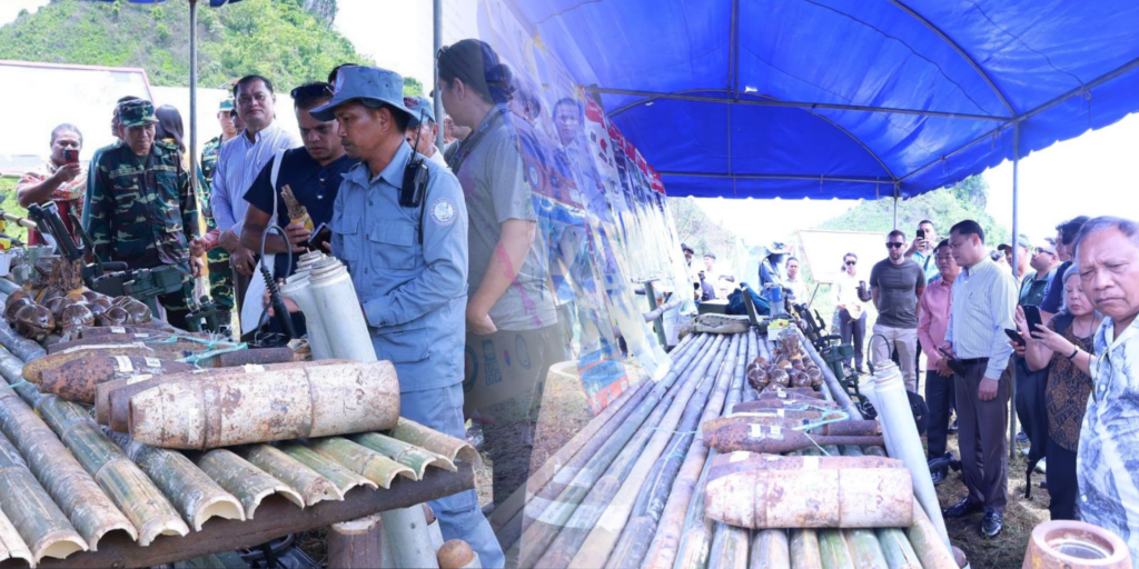 UXO Clearance Uncovers 36 Explosives in Vientiane Province - Laotian Times